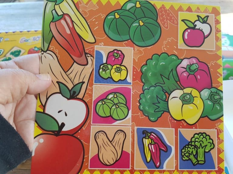 Loteria de Frutas y Verduras – Mis Juguetes