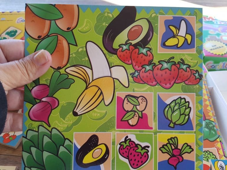 Loteria de Frutas y Verduras – Mis Juguetes