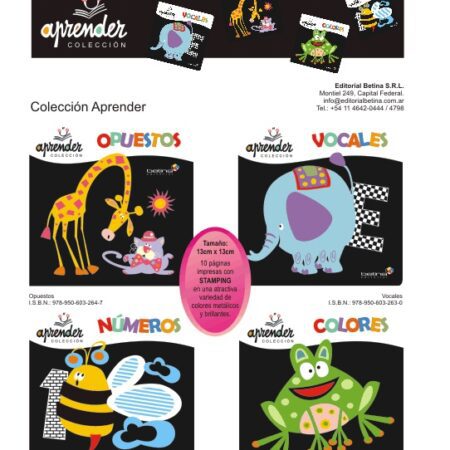 Libritos – Aprender los colores – Mis Juguetes