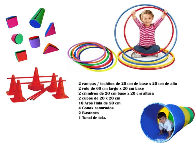 Set de Psicomotricidad 24 Piezas. Oferta – Mis Juguetes